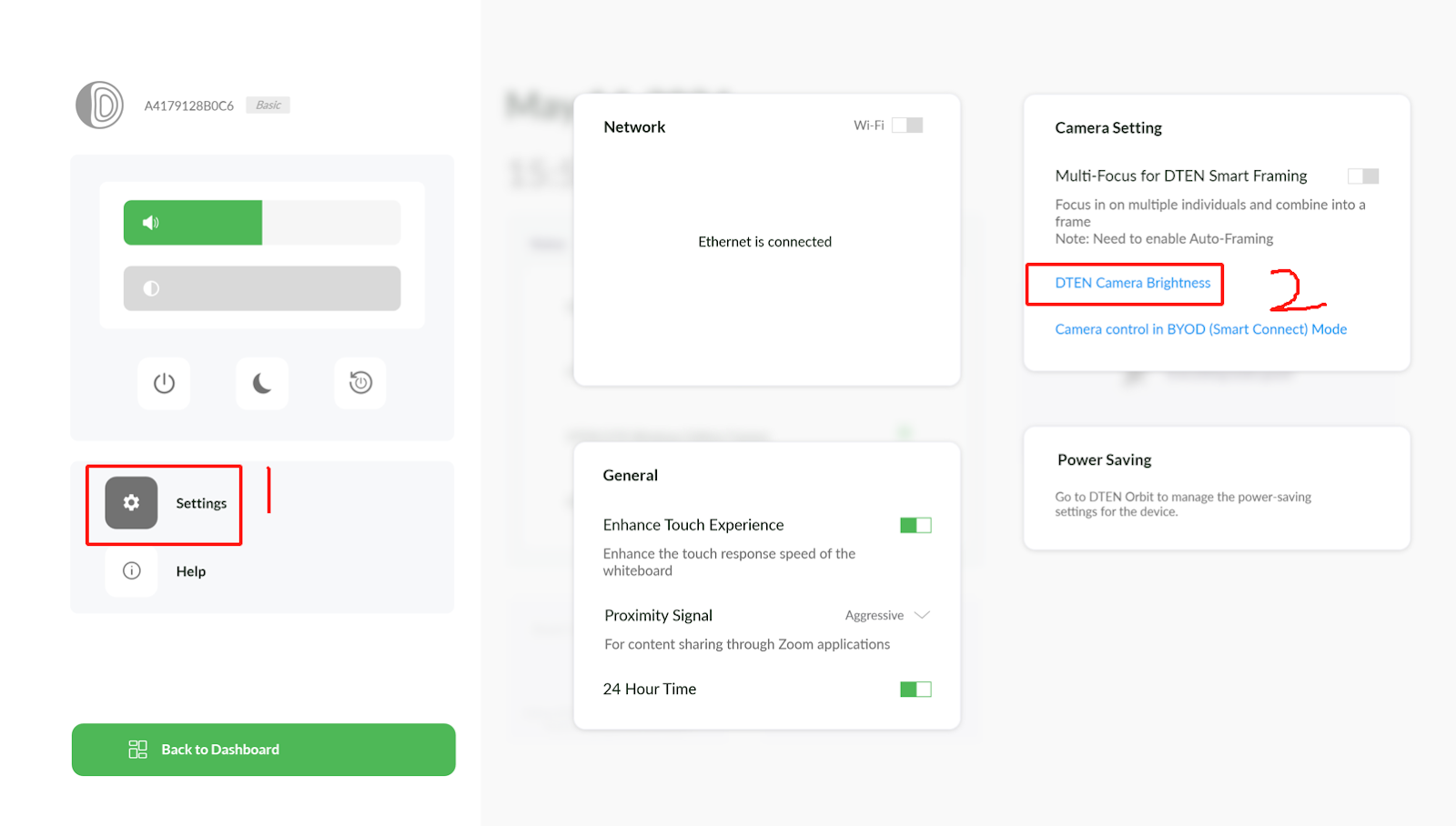 D7X for Windows Camera Brightness Adjustment Feature Guide – DTEN Help ...
