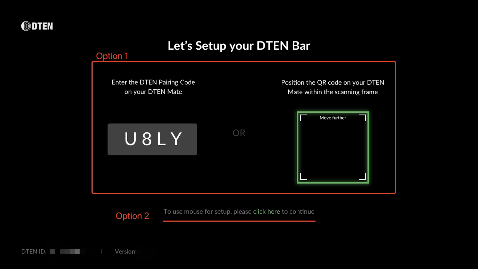 DTEN Bar and Mate First-time User Experience Out-of-Box Experience – DTEN Help Center