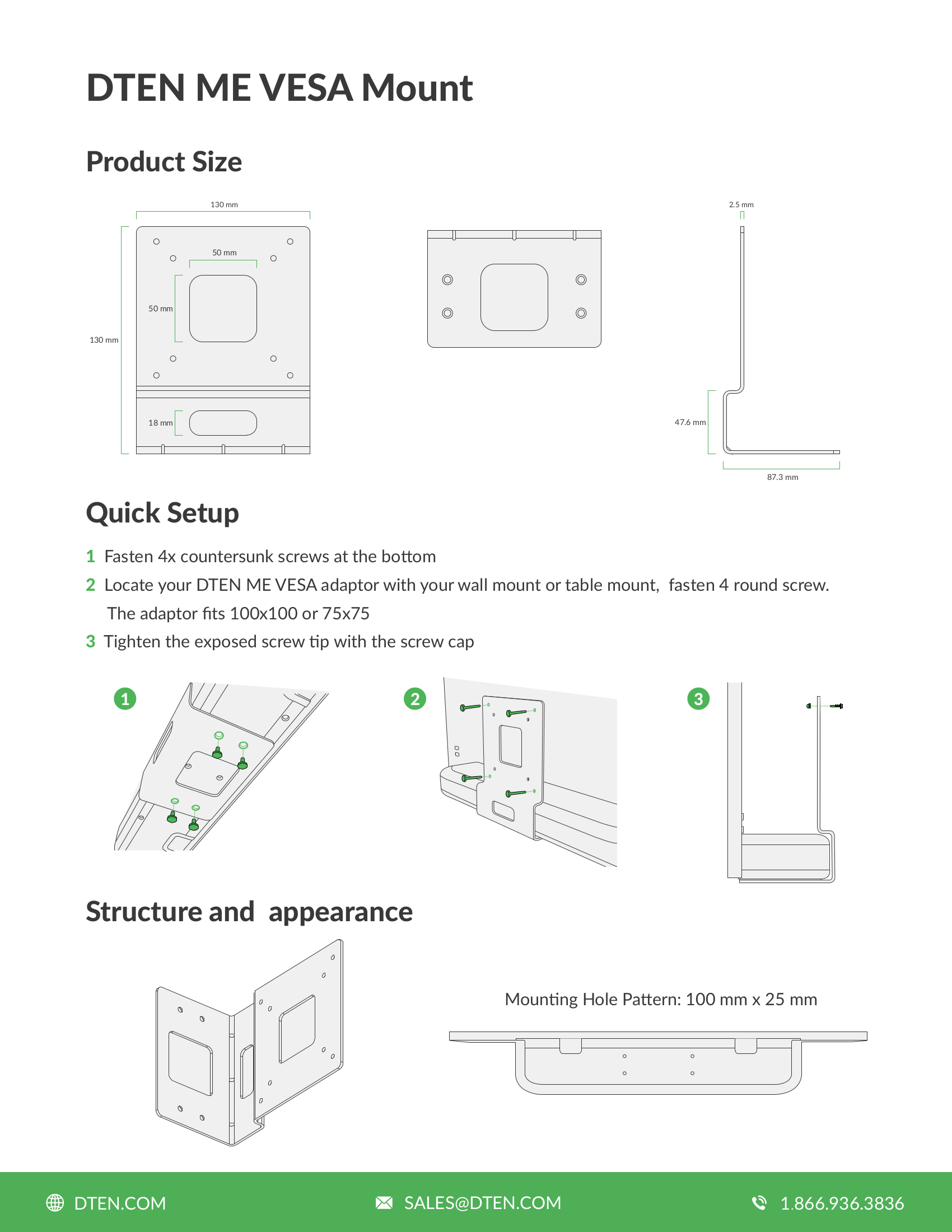 Zoom for Home - DTEN ME VESA Mount – DTEN Support Help Center